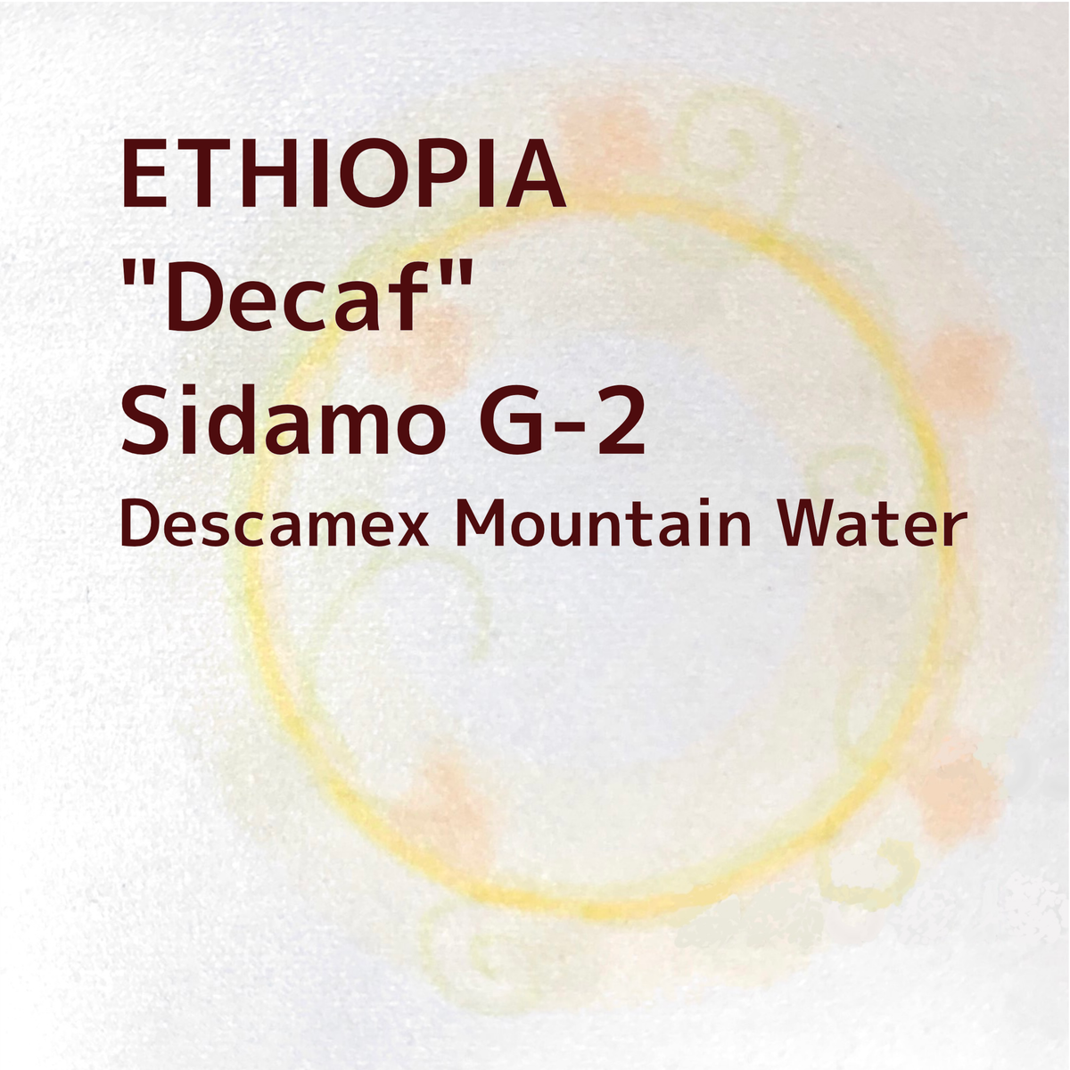 ROUTEMAP COFFEE ROASTERS/ETHIOPIA DECAF [Sidamo G-2 Descamex Mountain ...